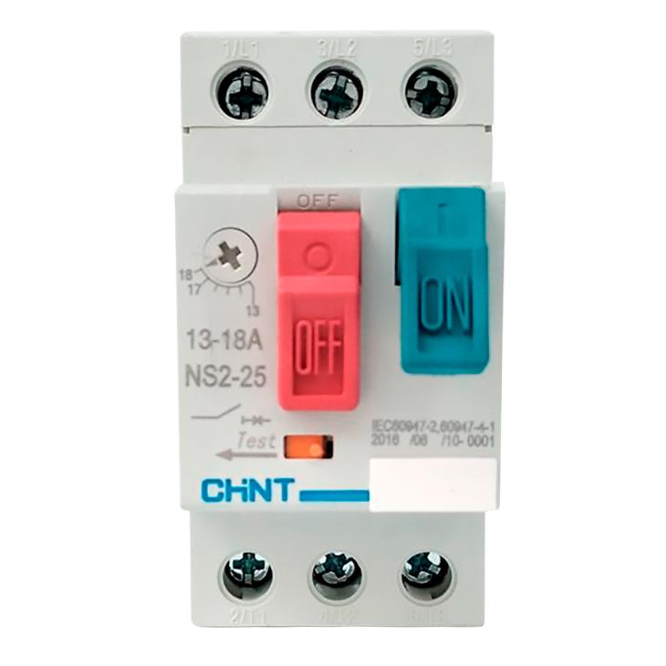 NS2-25X13-18A — GUARDAMOTORES MANDO ROTATIVO 13-18A, 230/240, 400/415, 440, 500, 690V DE ...